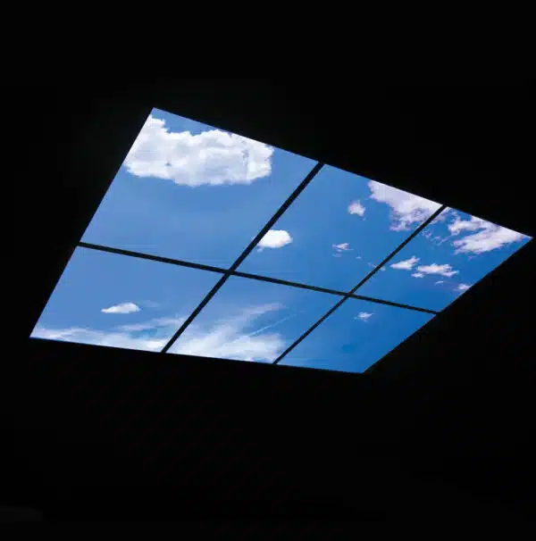 600x600 LED Sky Panels Cloud Design (Set of 6) - LED and Power